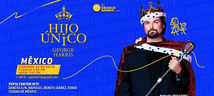 GEORGE HARRIS Stand Up Comedy • Cartelera Cultural de la Ciudad de ...