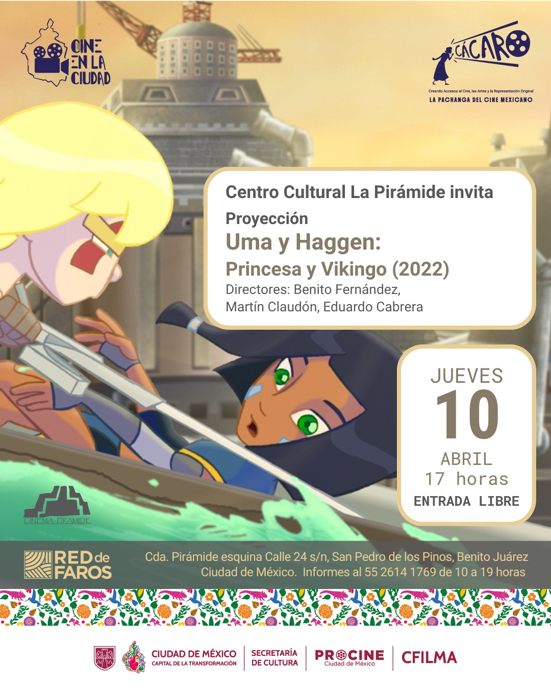 Uma y Haggen: Princesa y Vickingo • Cartelera Cultural de la Ciudad de México • CDMX Cartelera ...